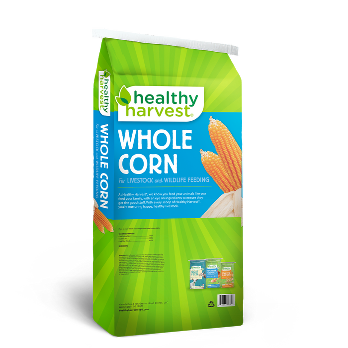 Whole Corn 40 lb Bag | Livestock and Wildlife Feed | Healthy Harvest ...
