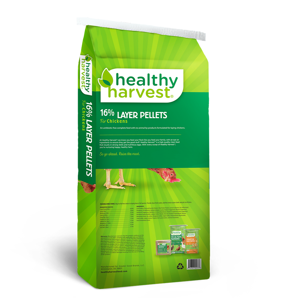 16% Layer Pellets 40 lb Bag | Layer Pellets for Chickens | Healthy ...