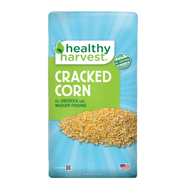 Cracked Corn 40 lb Bag | Livestock and Wildlife Feed | Healthy Harvest ...