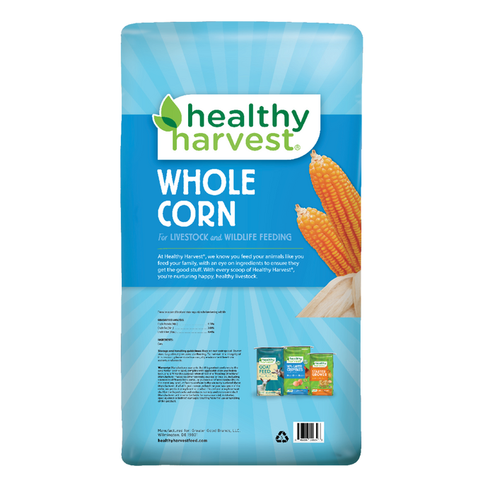 Whole Corn 40 lb Bag | Livestock and Wildlife Feed | Healthy Harvest ...